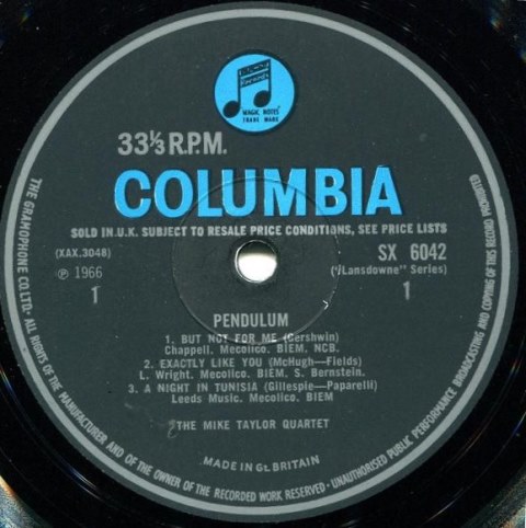 Music Reissues Weekly: Mike Taylor - Pendulum, Trio | The Arts Desk